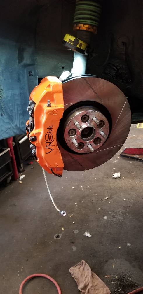 Secrets of the ghetto vol2. 17z Brembo upgrade quick DIY | VW Vortex ...