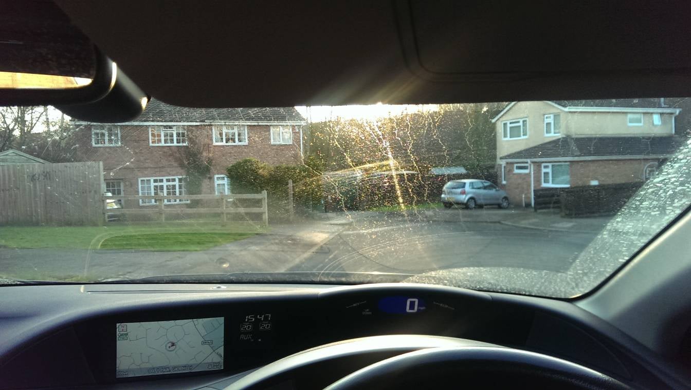 Tiny white dots on windscreen | Detailing World Forum