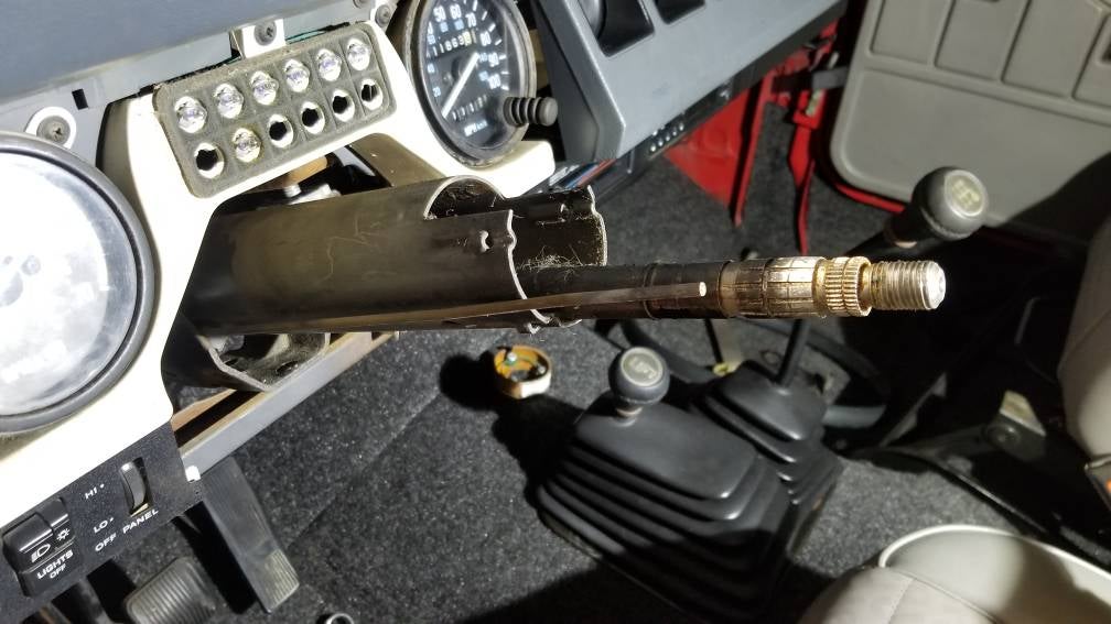 Ignition switch actuator rod doesn't retract | Jeep Enthusiast Forums
