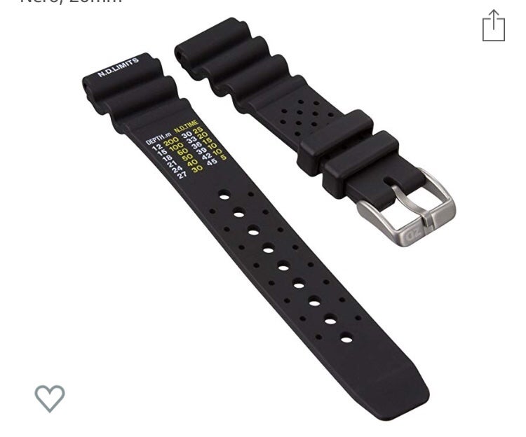 Short rubber diver strap | WatchUSeek Watch Forums