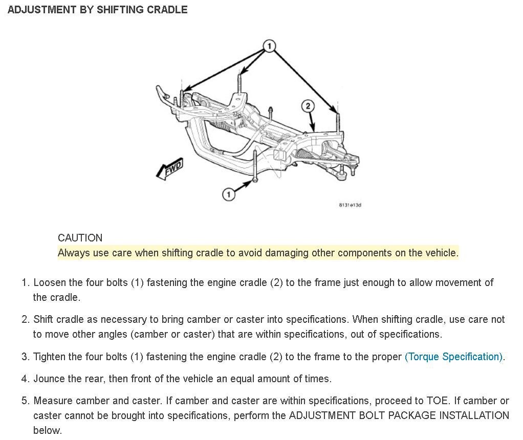Camber adjustments? Best approach? | Dodge Challenger Forum