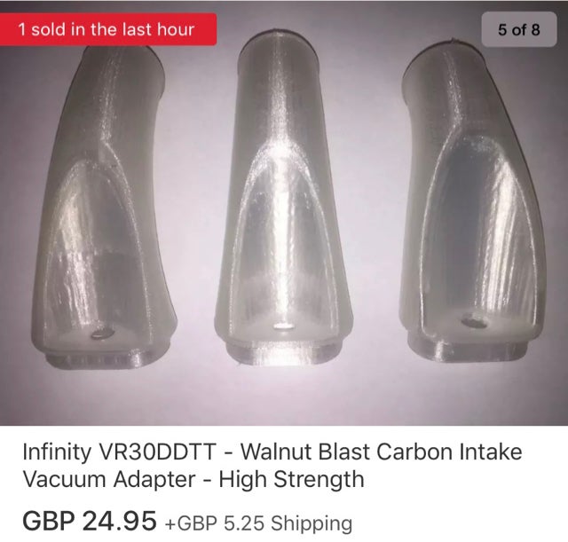 VR30DDTT intake valve Walnut blasting | Infiniti Q60 Forums