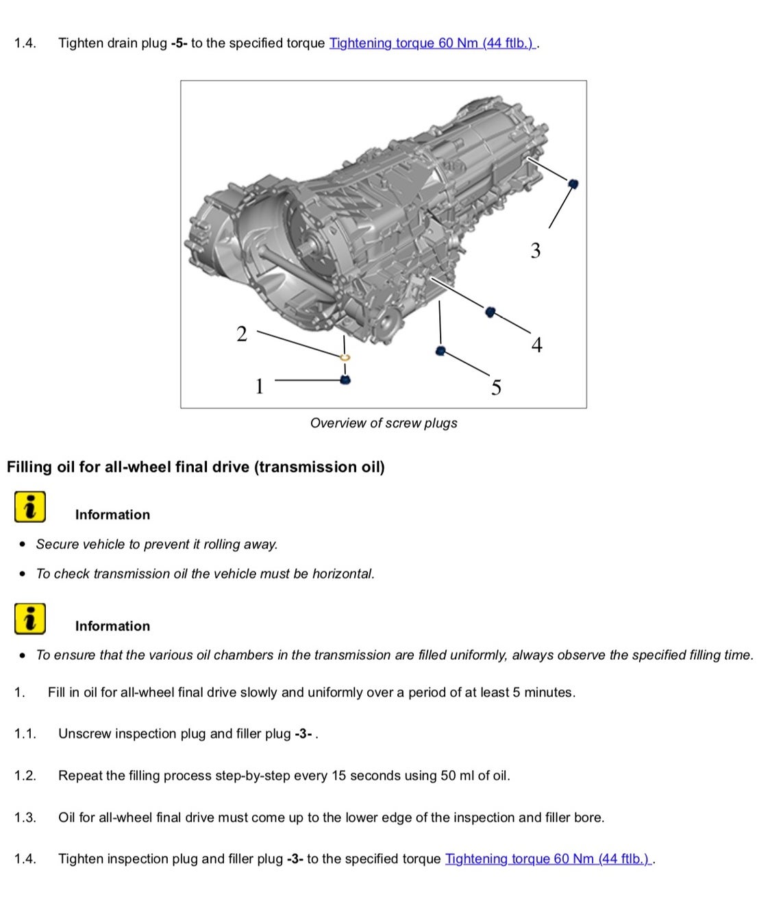 DIY Front Axle Final Drive Oil Change (MTF gear oil) | Porsche Macan Forum