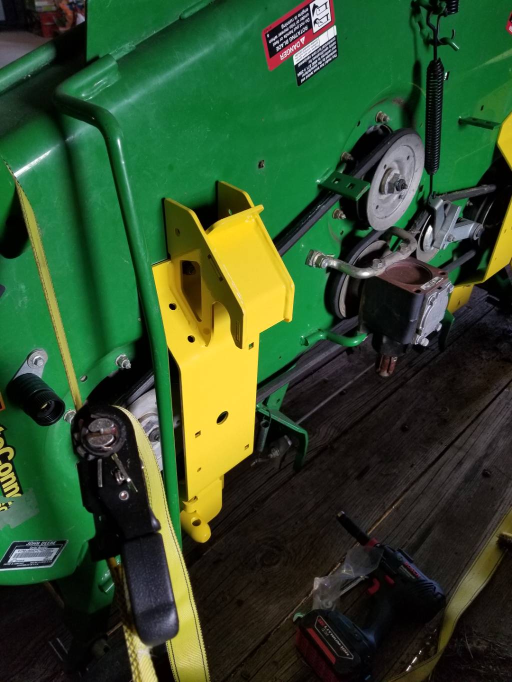 Neue John Deere Load-n-Go-Halterungen (BXX10241) für 60d 7-Eisen ...