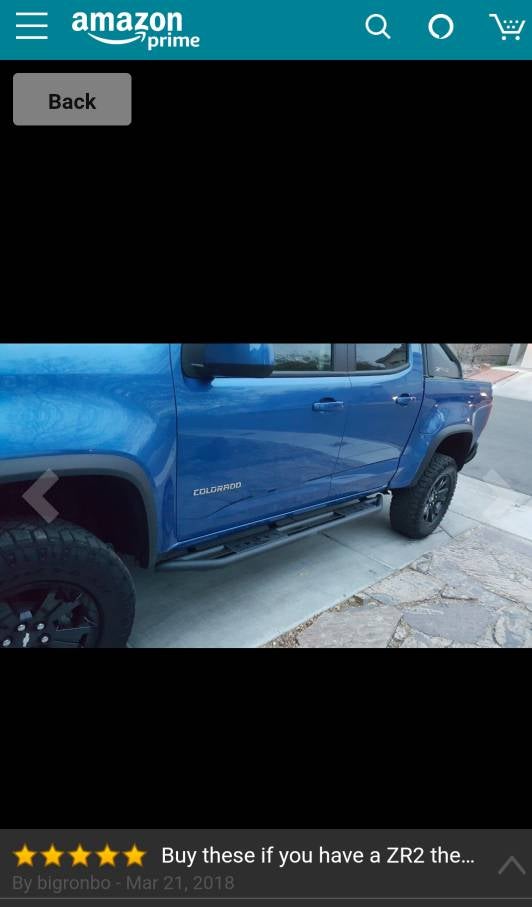 ZR2 Running Board / Assist Step Recommendations | Chevy Colorado & GMC ...