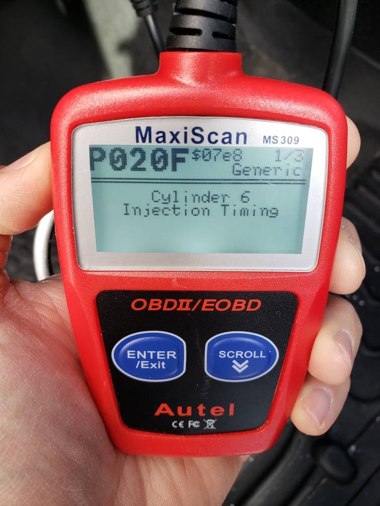 Injector Timing Code P020F | Cummins Diesel Forum