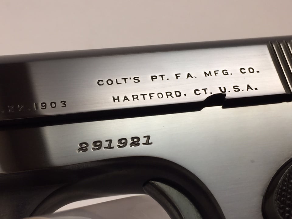 Colt roll mark of choice. | Page 2 | 1911 Firearm Addicts