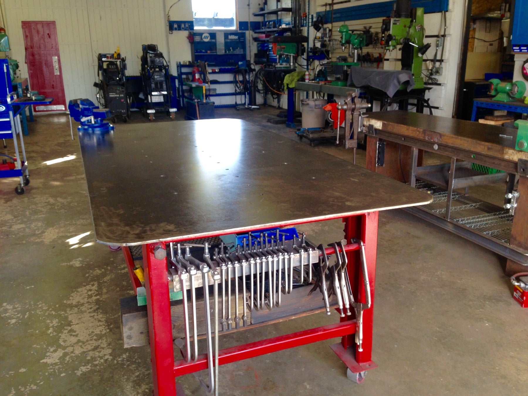 top thickness for 2x3 welding table | WeldingWeb - Welding Community ...