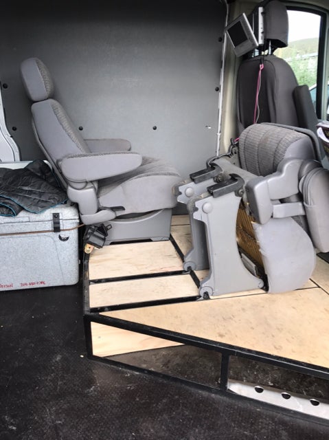 Rear Seat Options for kid- Fold and Removeable | Ram Promaster Forum