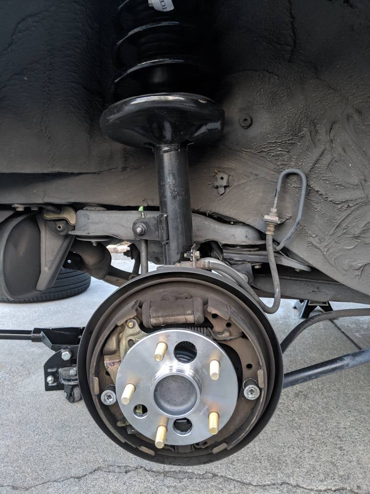What is the easiest way to replace rear wheel hub assembly? | Toyota Forum