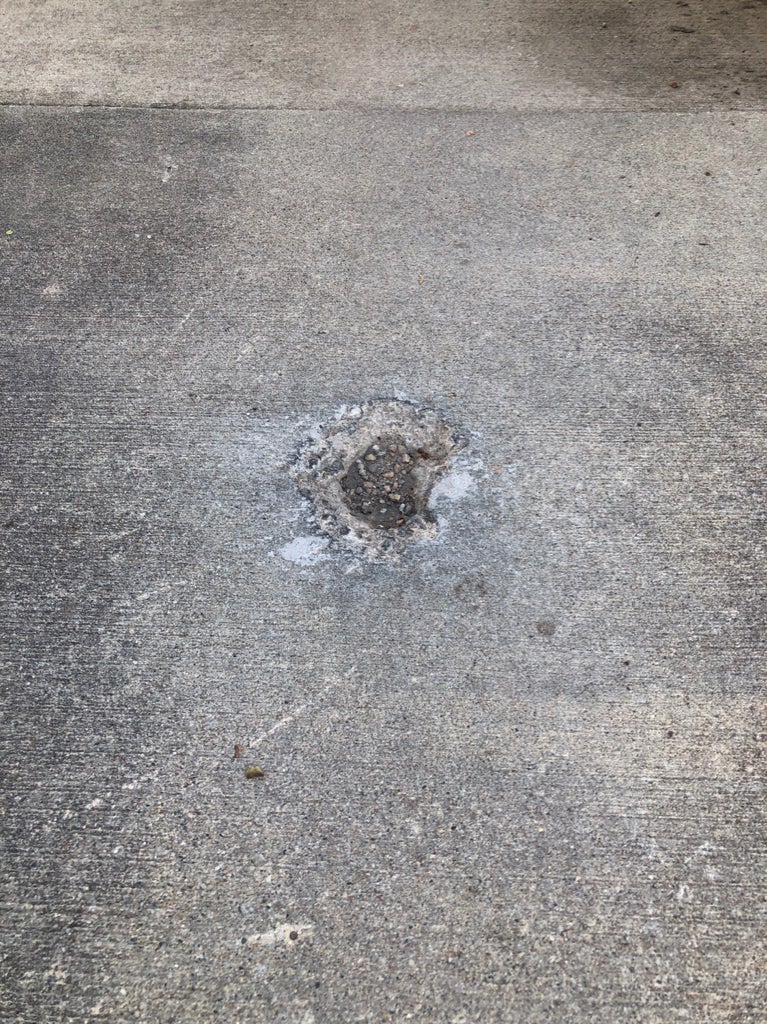 Fill driveway divot | DIY Home Improvement Forum