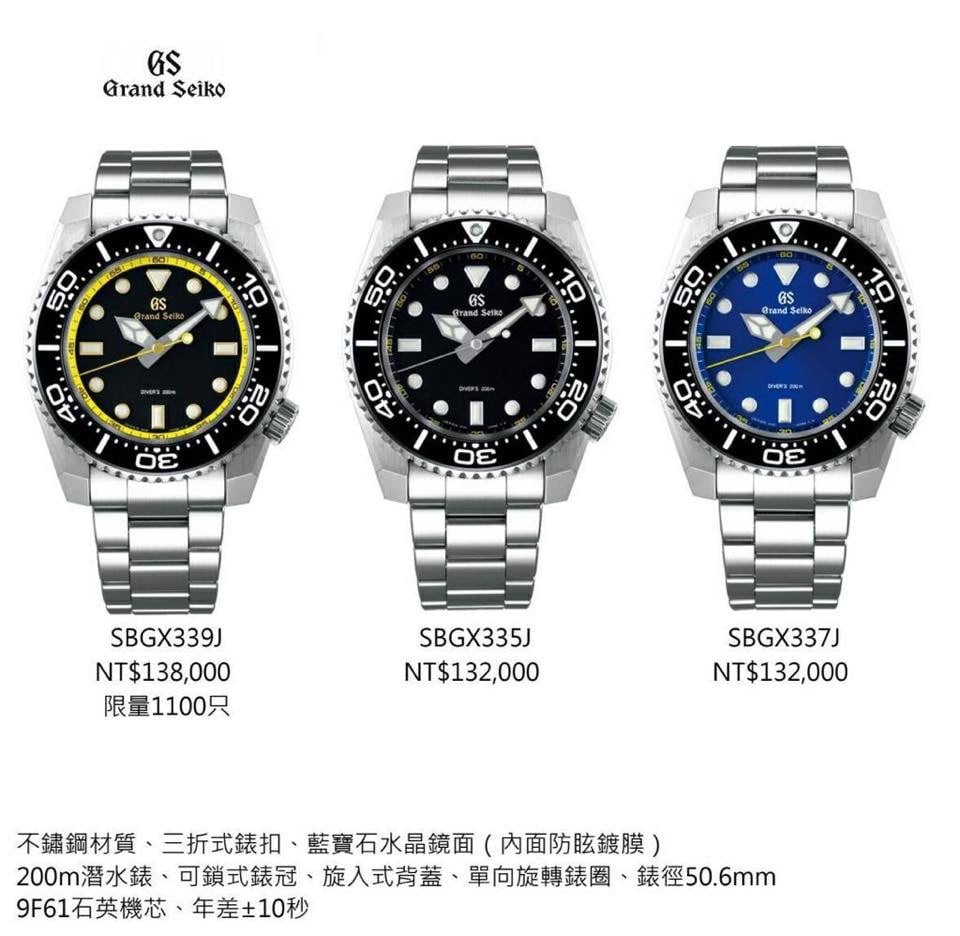 New GS Quartz Divers Coming | WatchUSeek Watch Forums