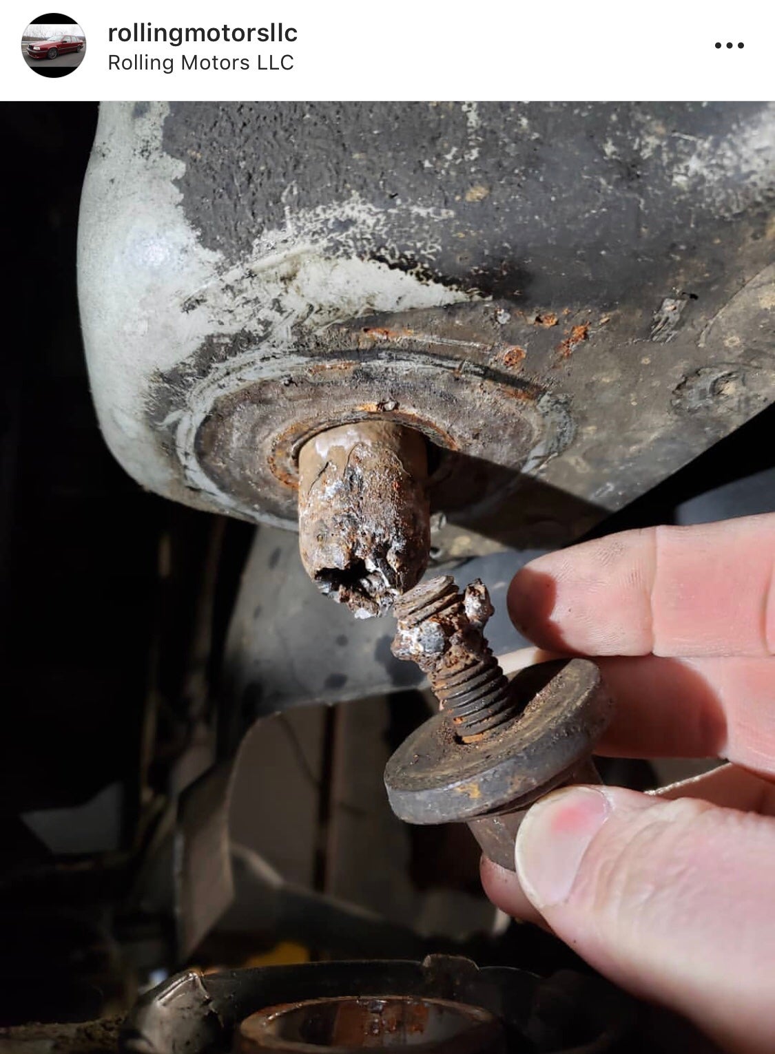 Broken Subframe Bolt | SwedeSpeed - Volvo Performance Forum