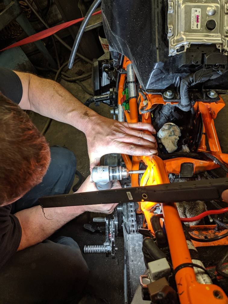 T-Rex Racing 45mm lowering kit review | KTM Duke 390 Forum