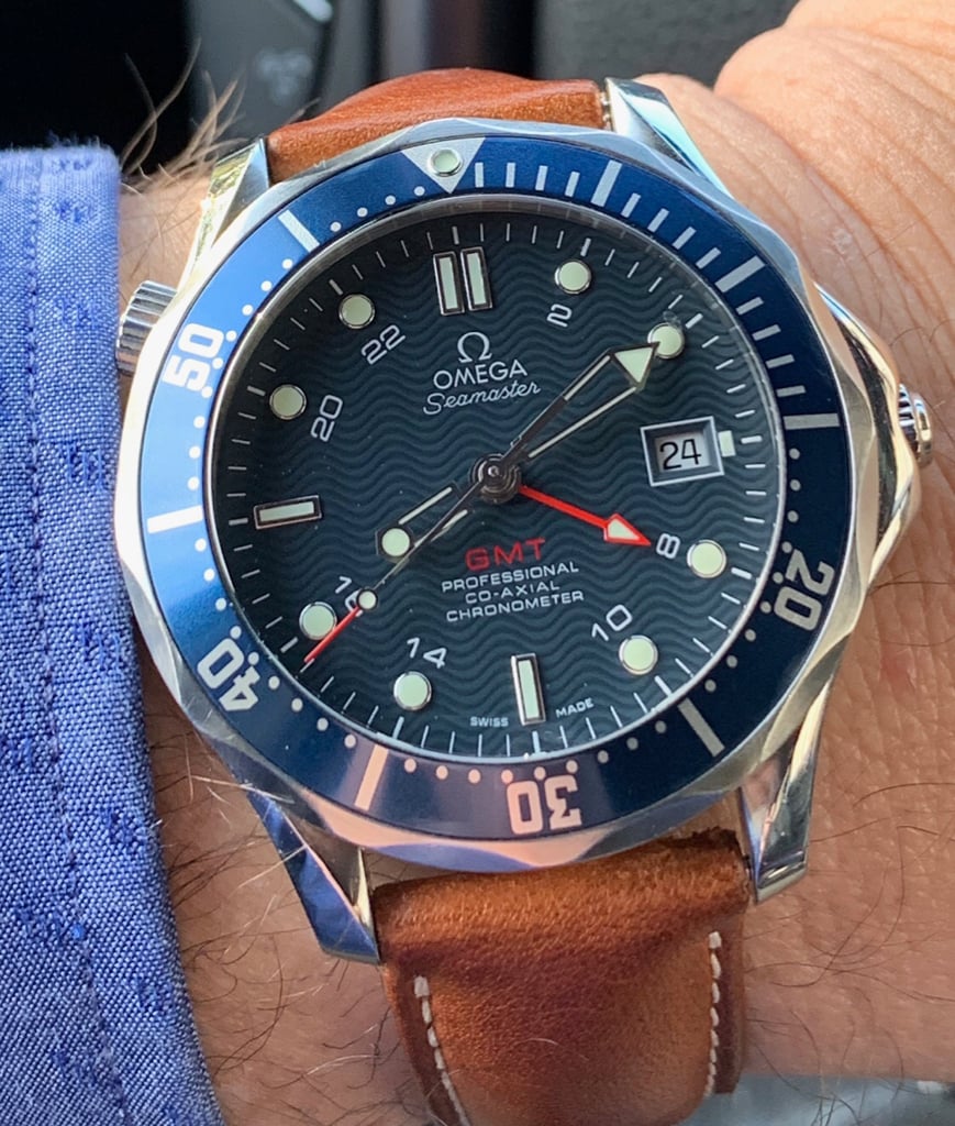 Omega 2535.80 GMT rubber strap options | WatchUSeek Watch Forums