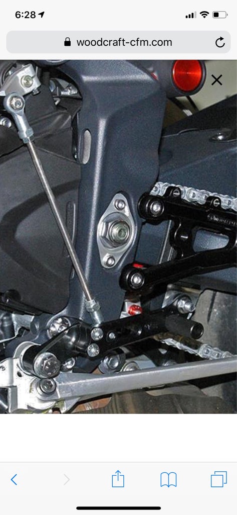 Reverse/GP Shift Pattern without Aftermarket Rearsets | Triumph Rat ...