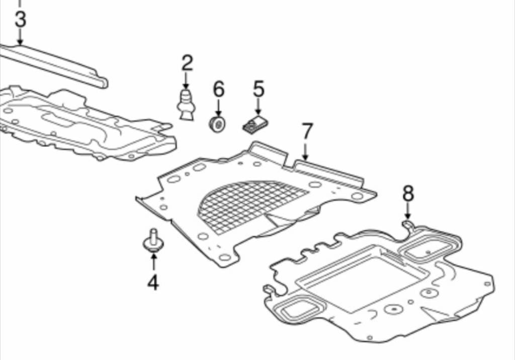 Engine Splash Shield | Cadillac Owners Forum
