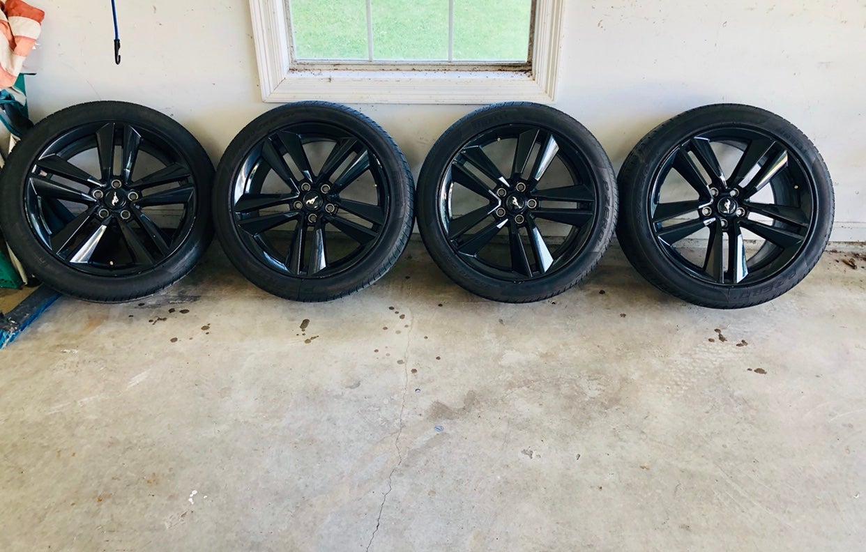 Set of EB Performance Pack Wheels and Tires [$700 OBO] | Ford Mustang ...
