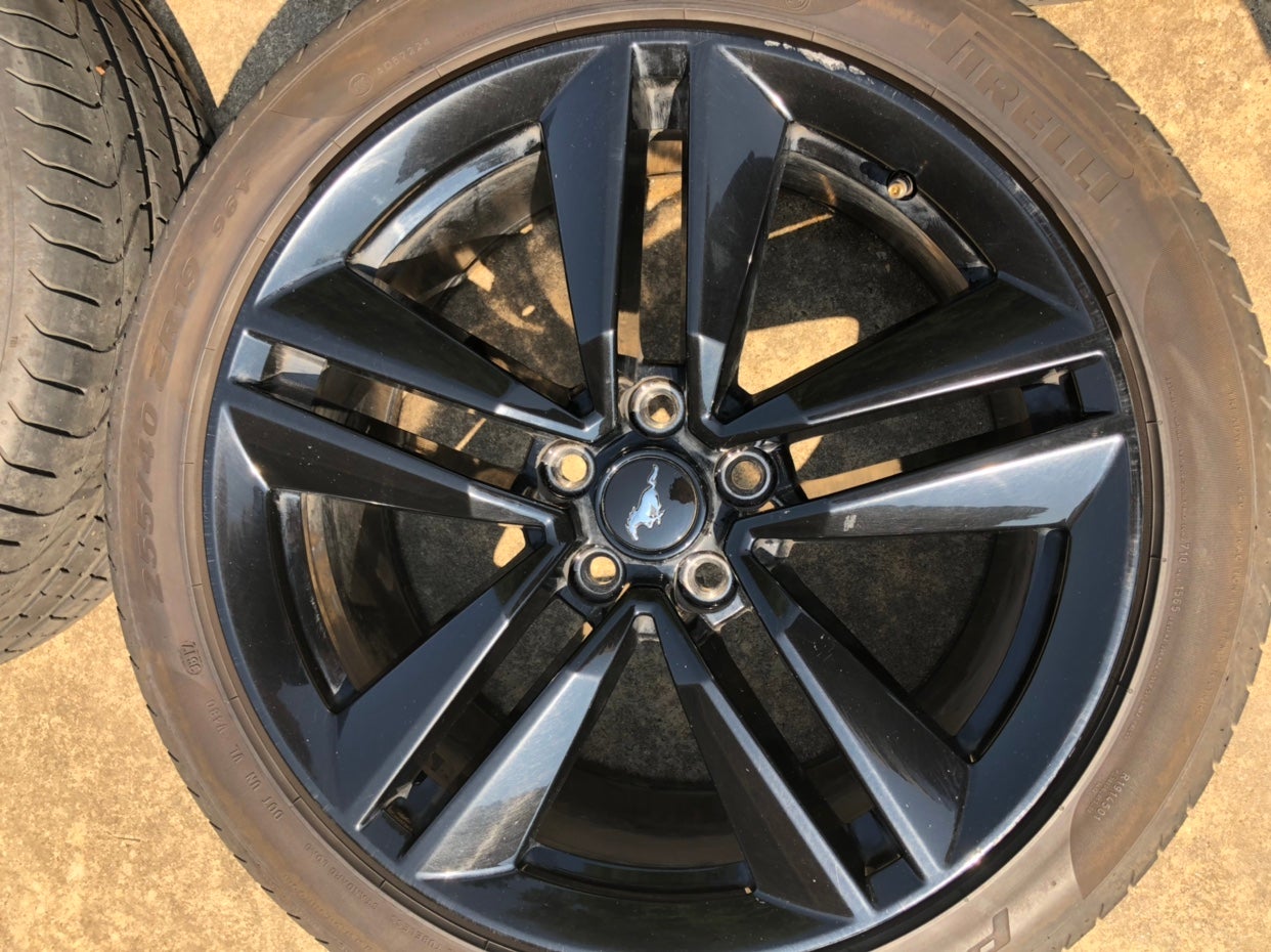 Set of EB Performance Pack Wheels and Tires [$700 OBO] | Ford Mustang ...