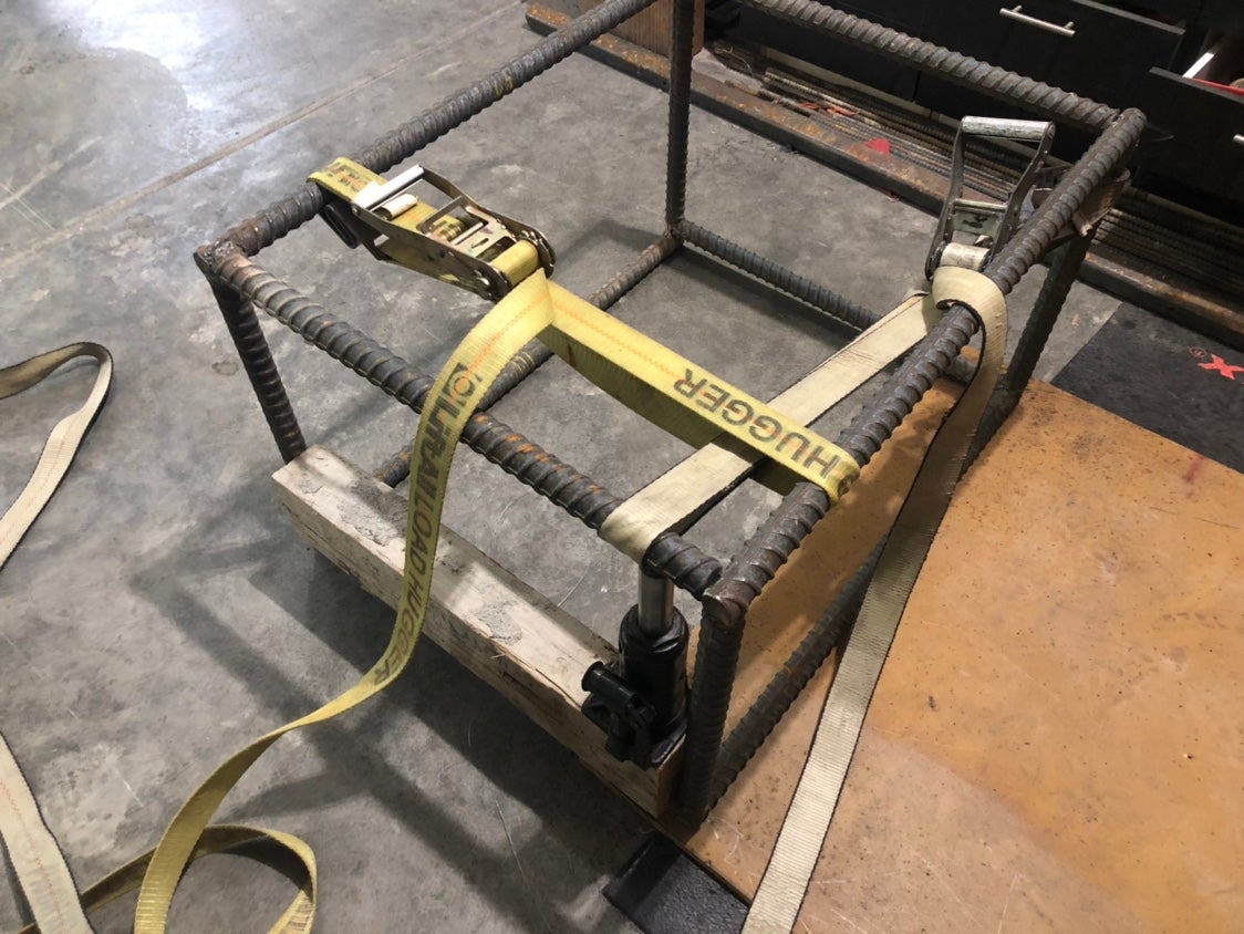 Ballast Basket made from rebar | Green Tractor Talk