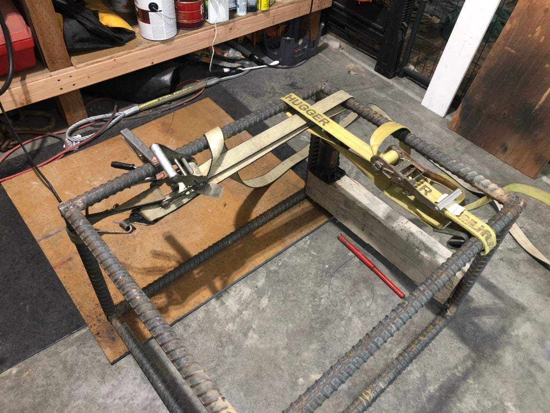Ballast Basket made from rebar | Green Tractor Talk
