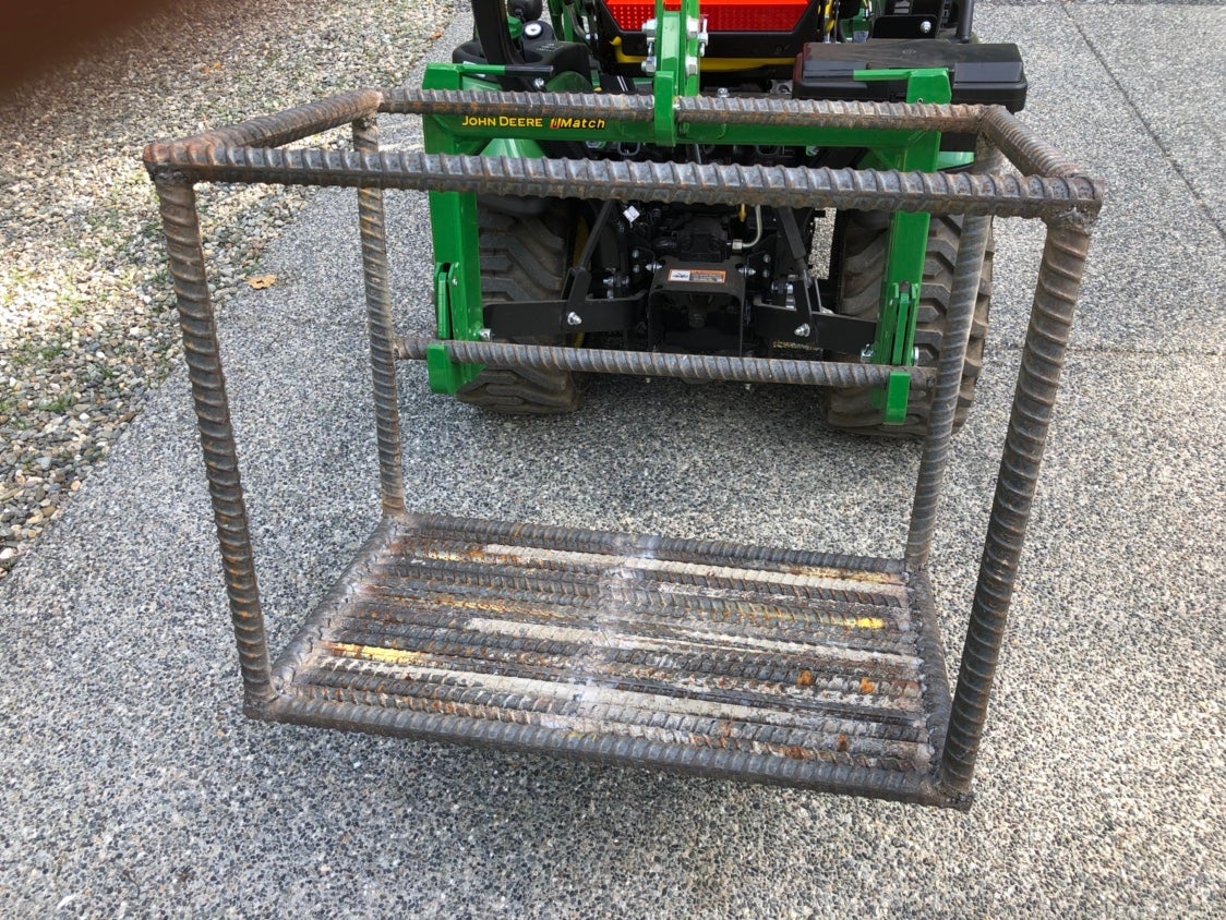 Ballast Basket made from rebar | Page 2 | Green Tractor Talk