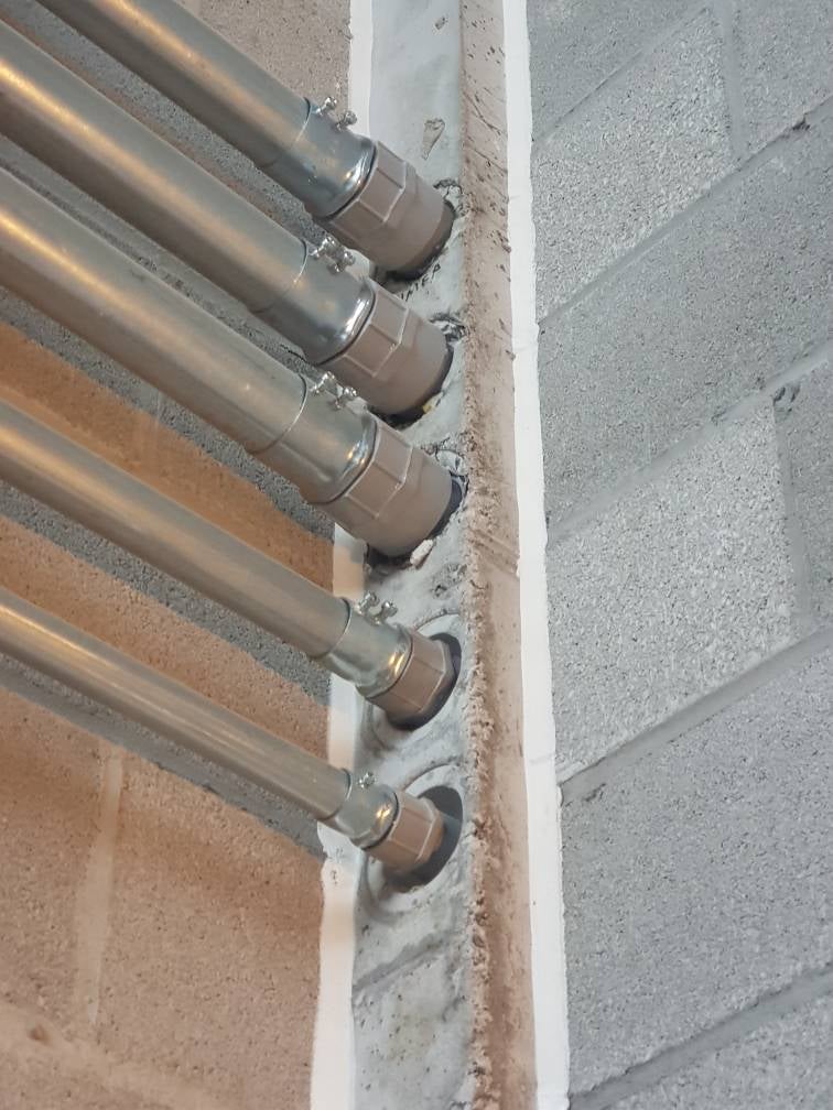 Conduits Exiting Cast Concrete Walls | Electrician Talk