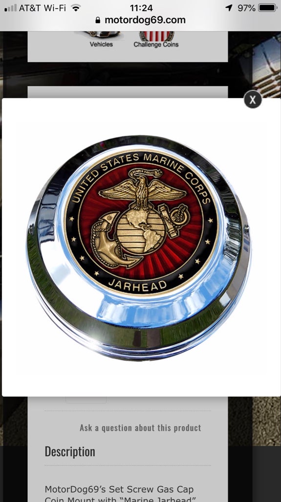 Decorative gas caps | Indian Motorcycle Forum