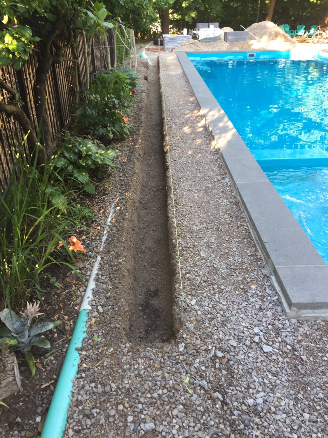 Forming Retaining Wall in Trench | DIY Home Improvement Forum