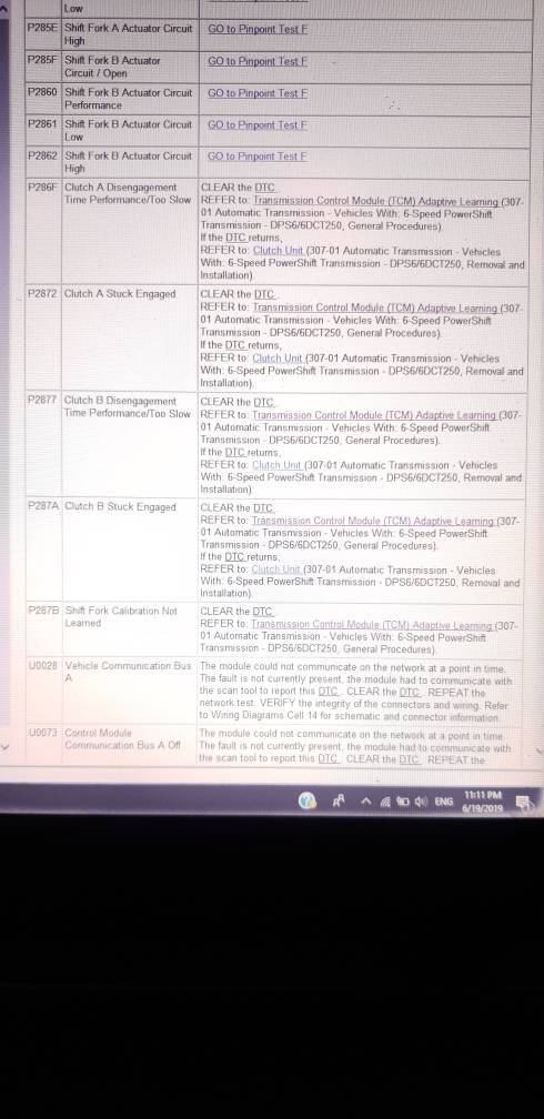 Check Engine code P286F | Focus Fanatics Forum