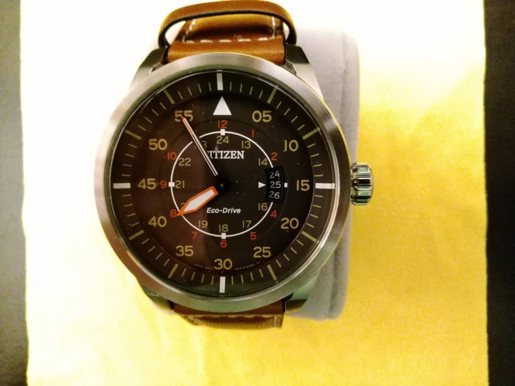 Sold - Citizen AW1361-10H Solar Watch | Adventure Rider