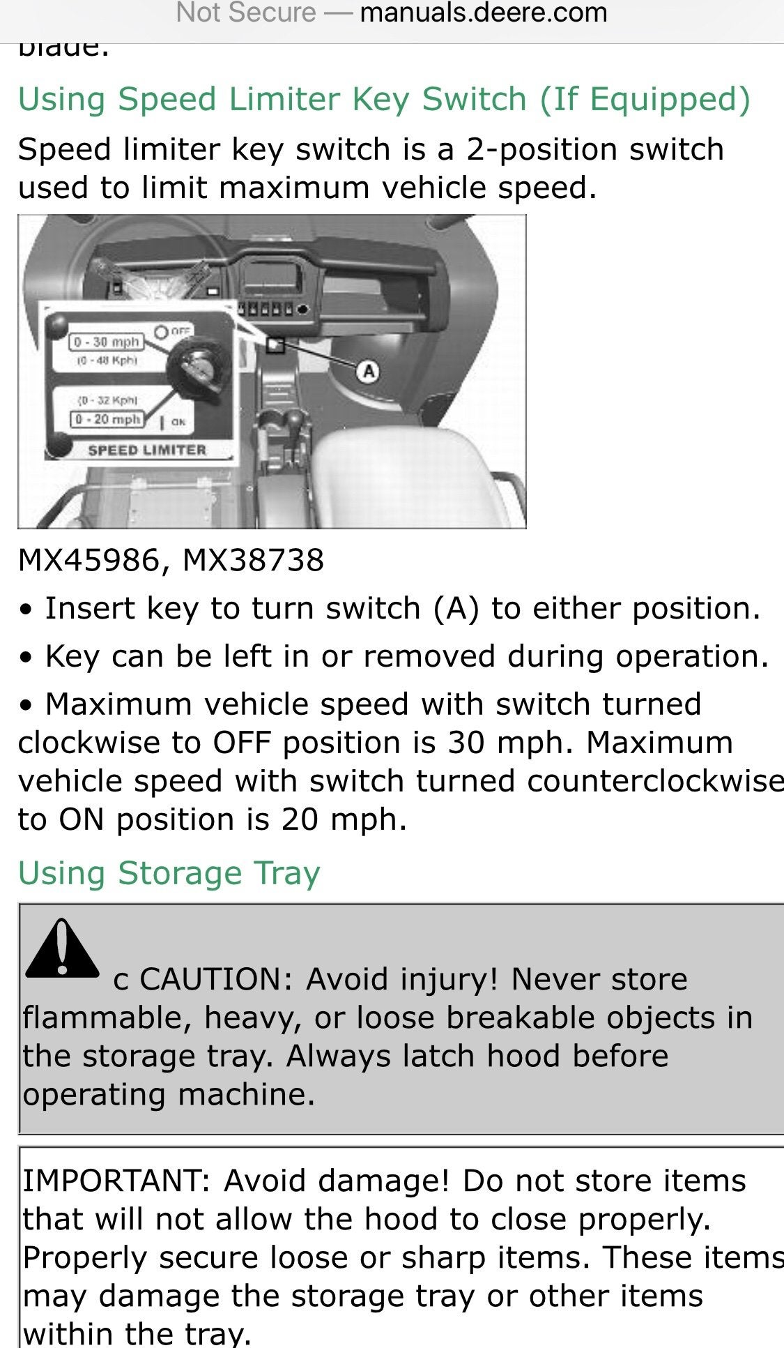 Gator 625 Speed Control/Governer | Green Tractor Talk