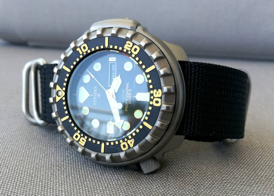 FS: Citizen 800m Professional Titanium Diver 775€ | The Watch Site
