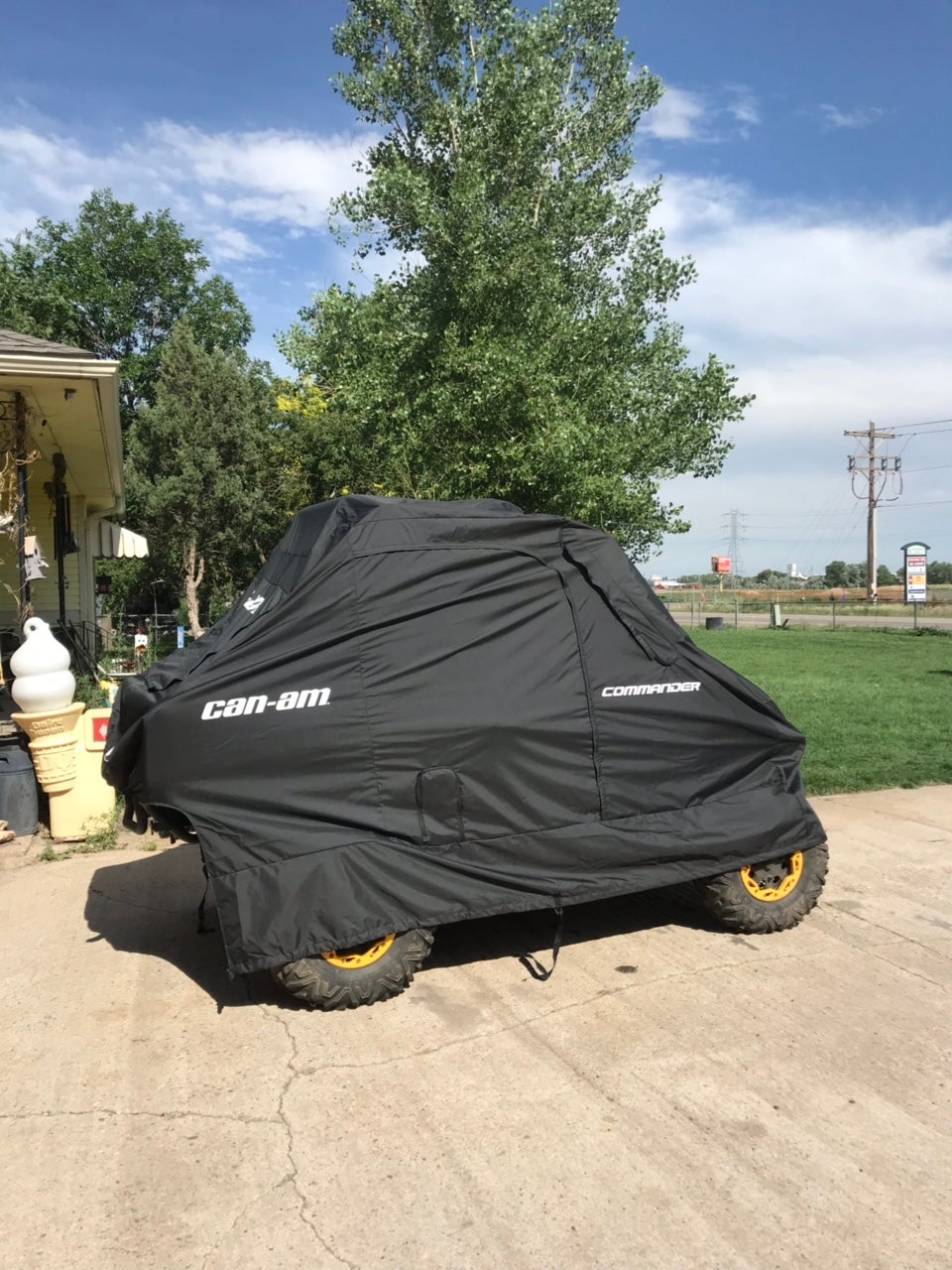 Commander trailering cover | Can-Am Commander Forum