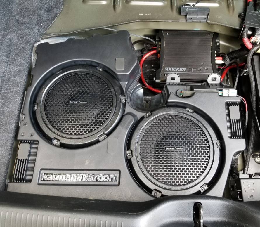 Adding subwoofer to Alpine system? | SRT Hellcat Forum