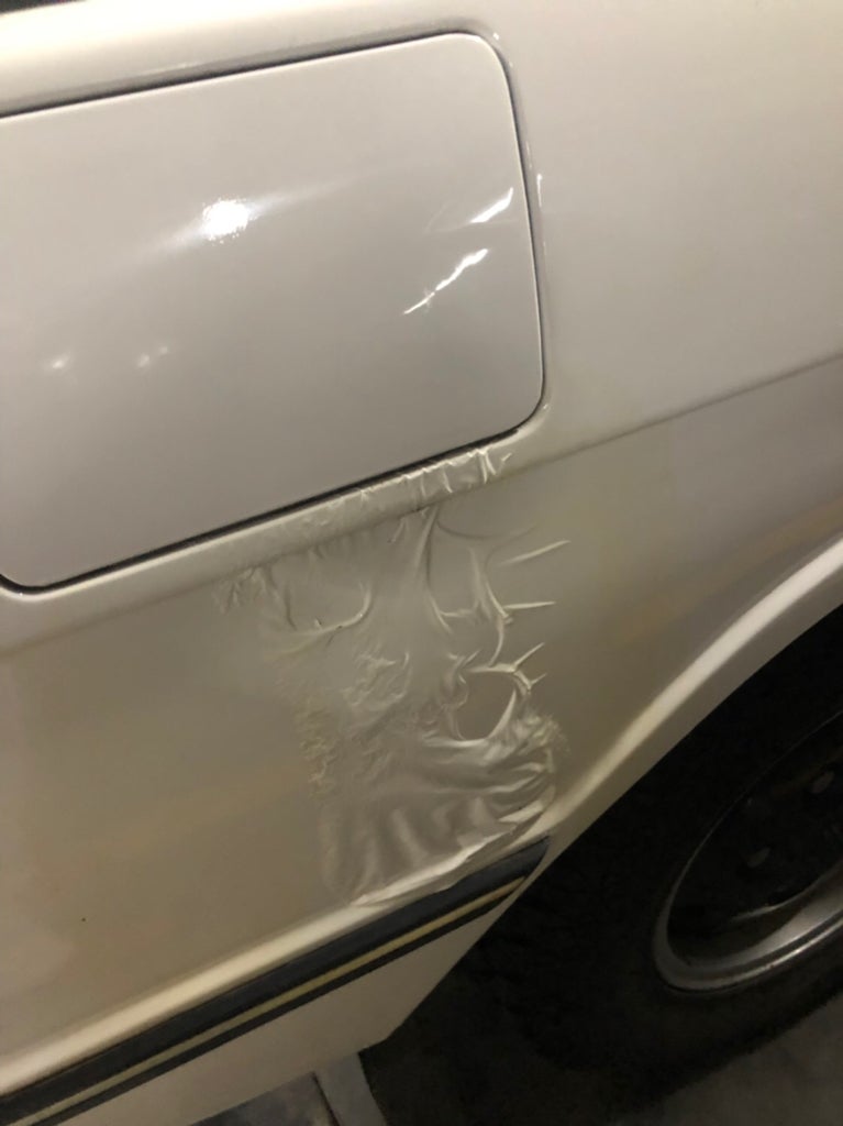 Gas ruined paint (?) | Range Rovers Forum