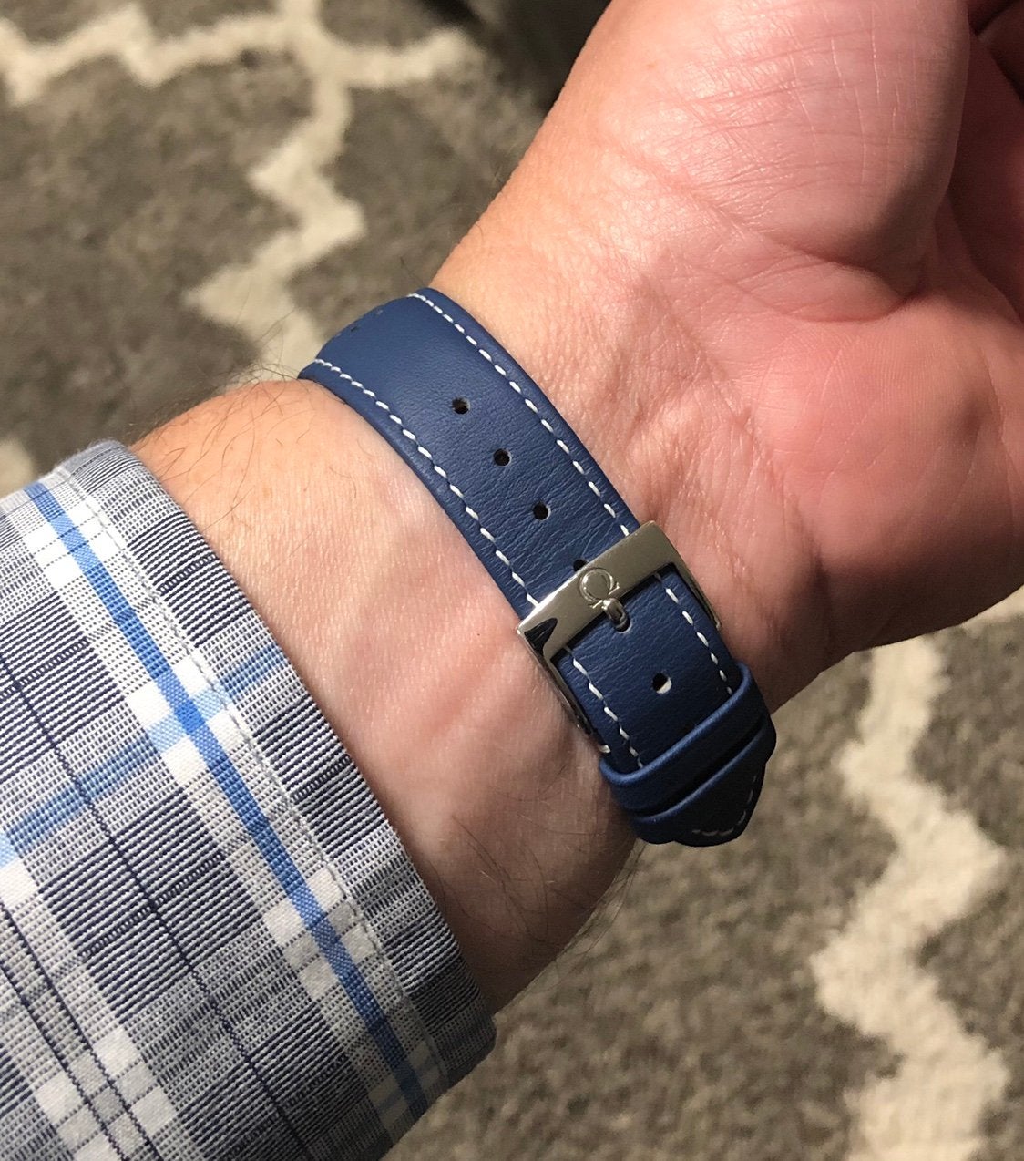 Best leather strap for a blue dial | WatchUSeek Watch Forums
