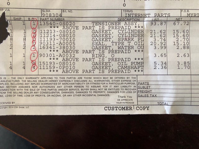 2008 5.7 timing chain tensioner replacement | Toyota Tundra Discussion ...