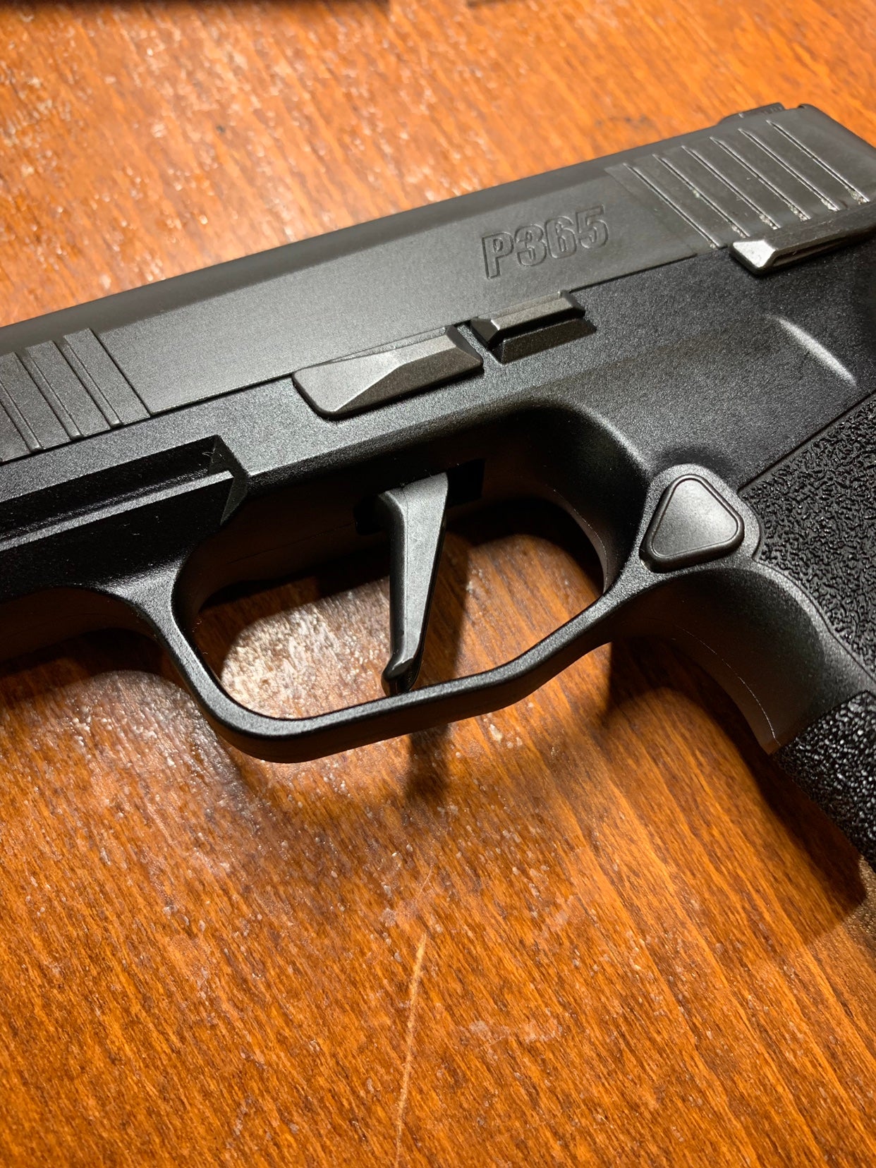 p365 with manual safety. how to replace the trigger? | SIG Talk