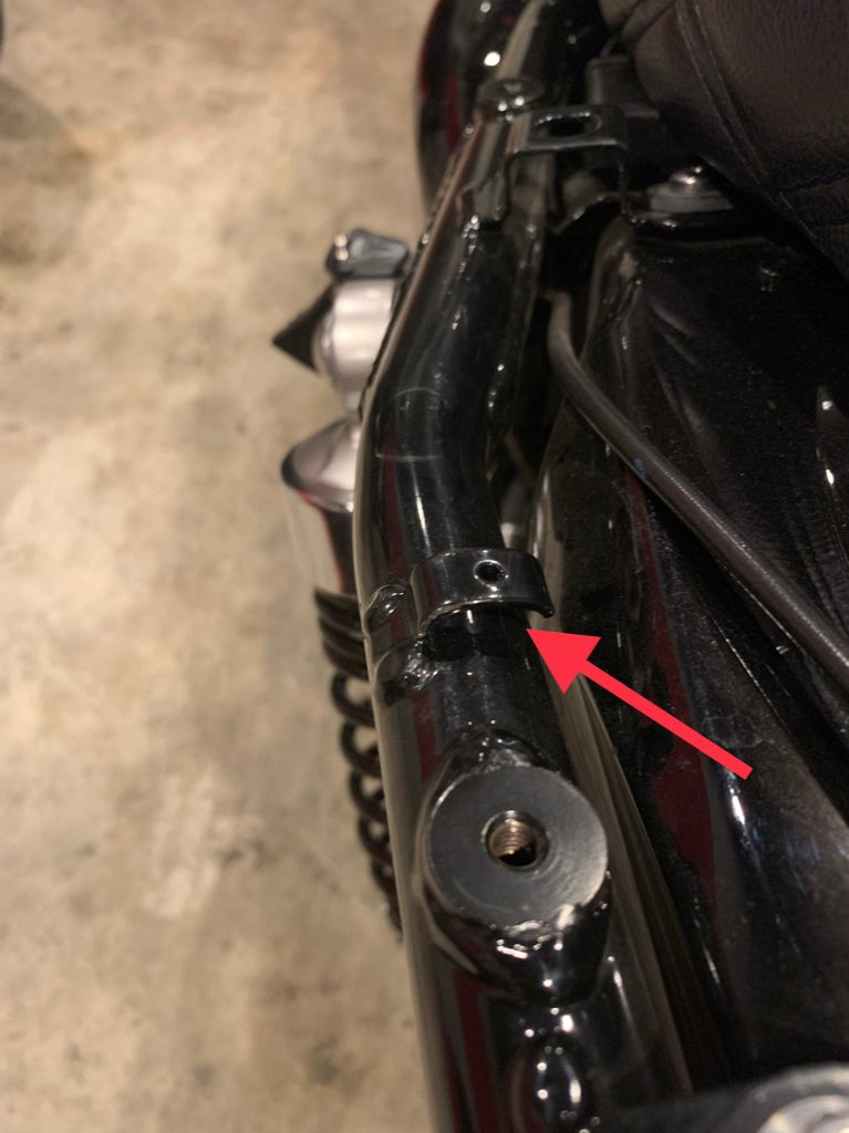 Helmet Lock | Triumph Rat Motorcycle Forums