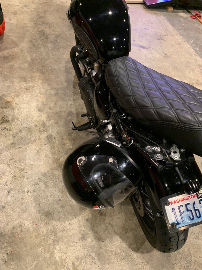 Helmet Lock | Triumph Rat Motorcycle Forums