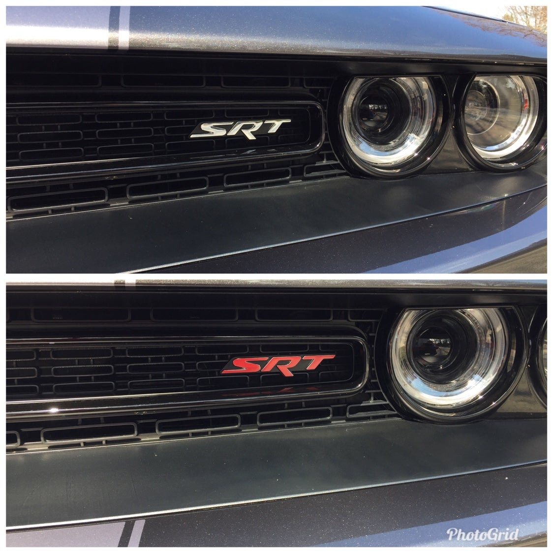 "SRT" letters/script...paint? | Dodge Challenger Forum