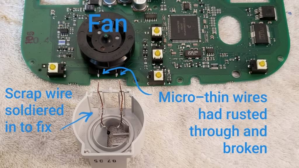 AC Problem: DTC B1057, fault in CAN communication with RCP | Mercedes ...