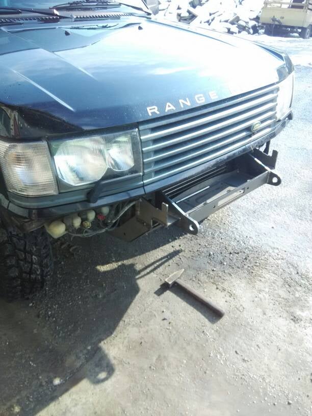 **INFO** Mounting a Winch to a P38 with SRS | Range Rovers Forum