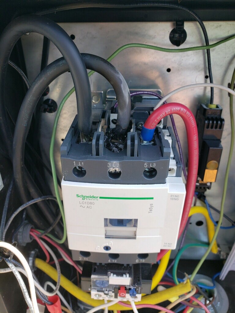 Wondering why these contactors keep burning up | Electrician Talk