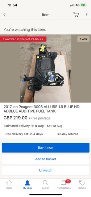 P20E8 fault code and urea tank | Page 8 | Peugeot Forums