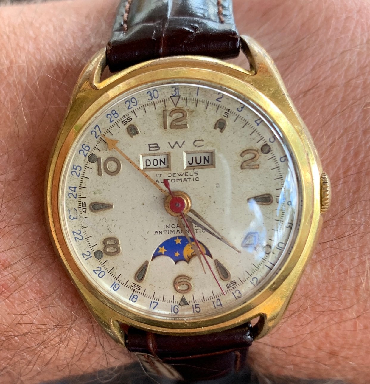 Election Watch Co. 1914 Grand Prix Berne Triple Date | WatchUSeek Watch ...