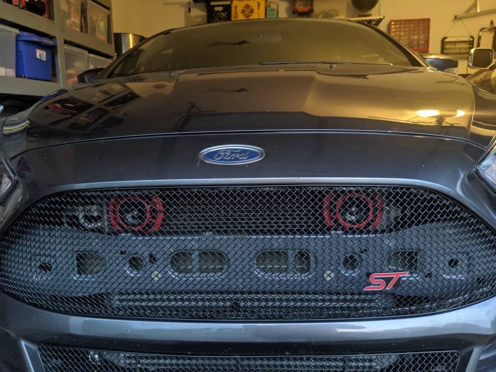 Crash bar installation - before and after pictures | Ford Focus ST Forum