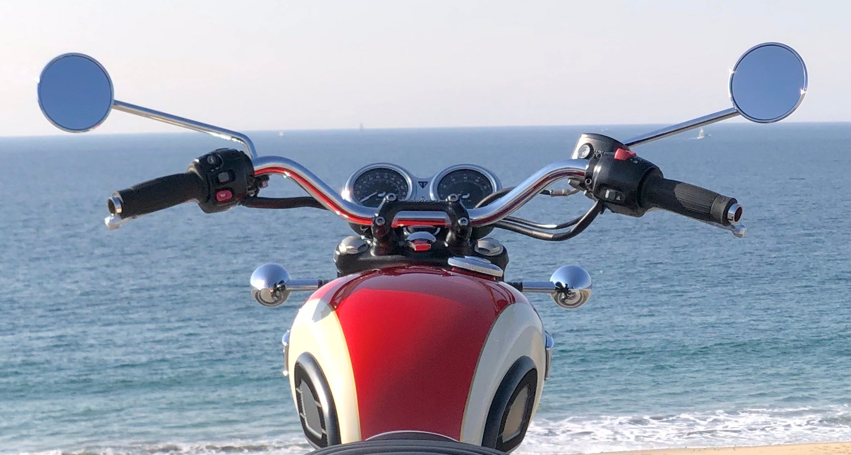 LSL handlebar conversion on a 2016 Thrux R | Triumph Rat Motorcycle Forums