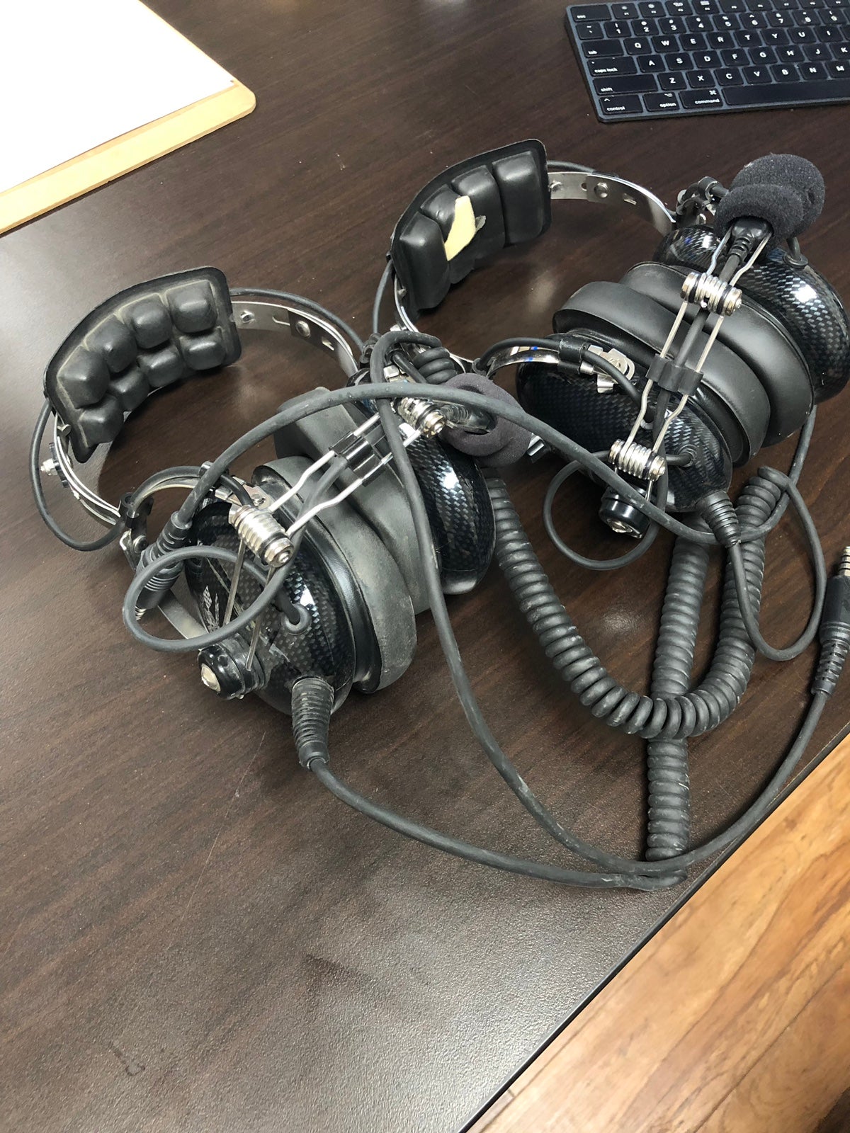 PCI Elite carbon fiber headsets with volume control | Polaris RZR Forum ...